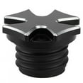 Motorcycle Crossed Fuel Oil Tank Cover CNC Billet Aluminum Cap ...