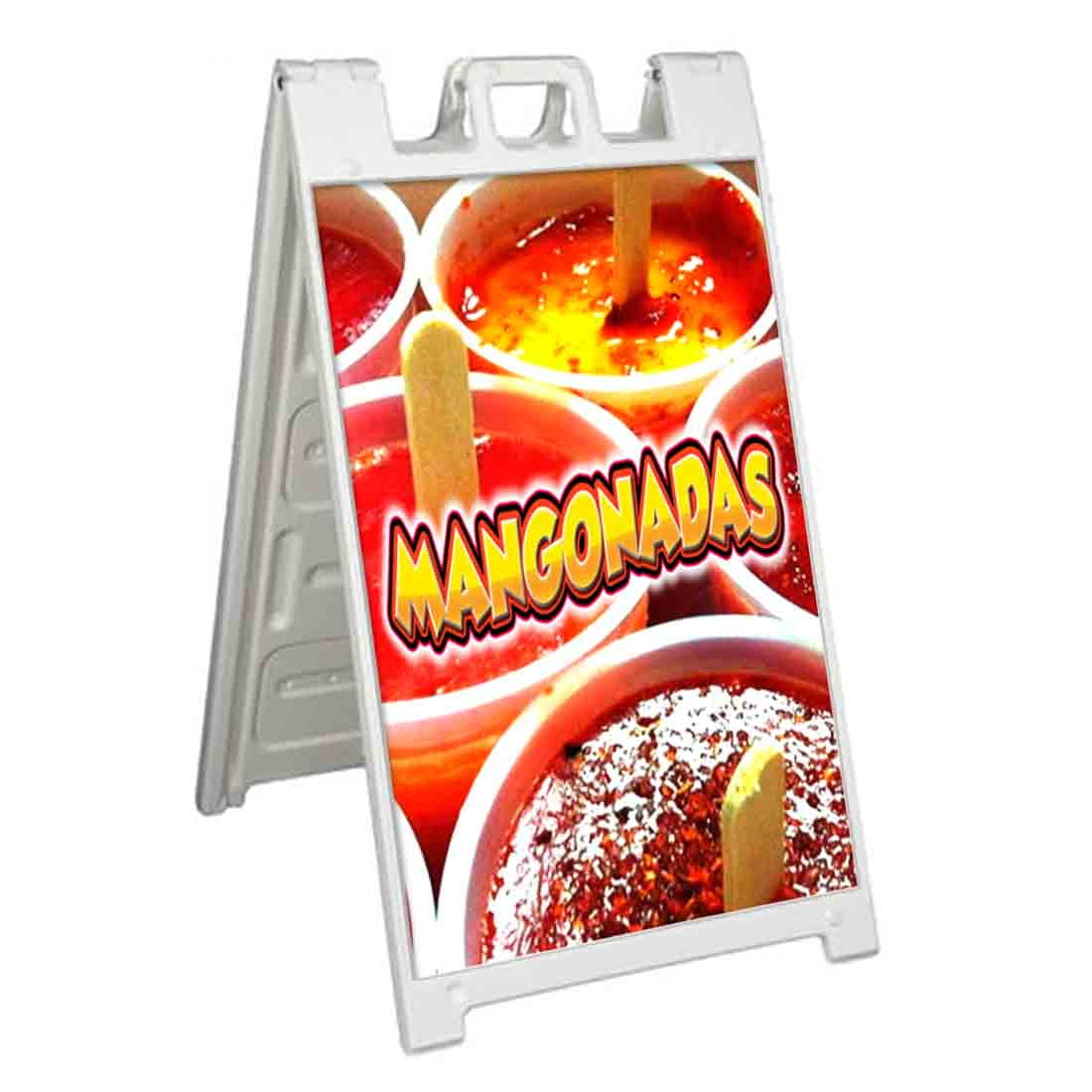 Mangonadas (24" X 36") Standard A-Frame Signicade, Includes Decal ...