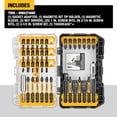 Screwdriver Bit Set, 40 Pcs. Impact Ready, FlexTorq Impact Driver Bit ...