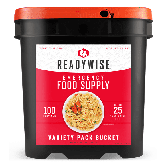 ReadyWise 100 Serving Emergency Food Supply Bucket