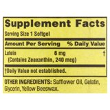 Spring Valley Lutein with Zeaxanthin Dietary Supplement for Vision ...