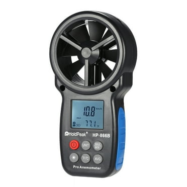 1PC Anemometer Pocket Wind Speed Tester Mini LCD Digital Anemometer ...