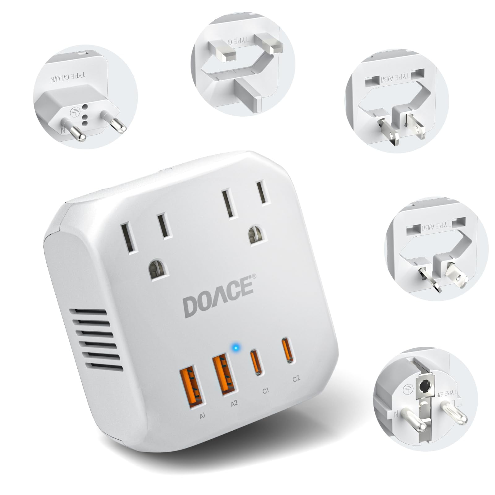 Click here for Doace 2000w 220v To 110v Voltage Converter For Eur... prices