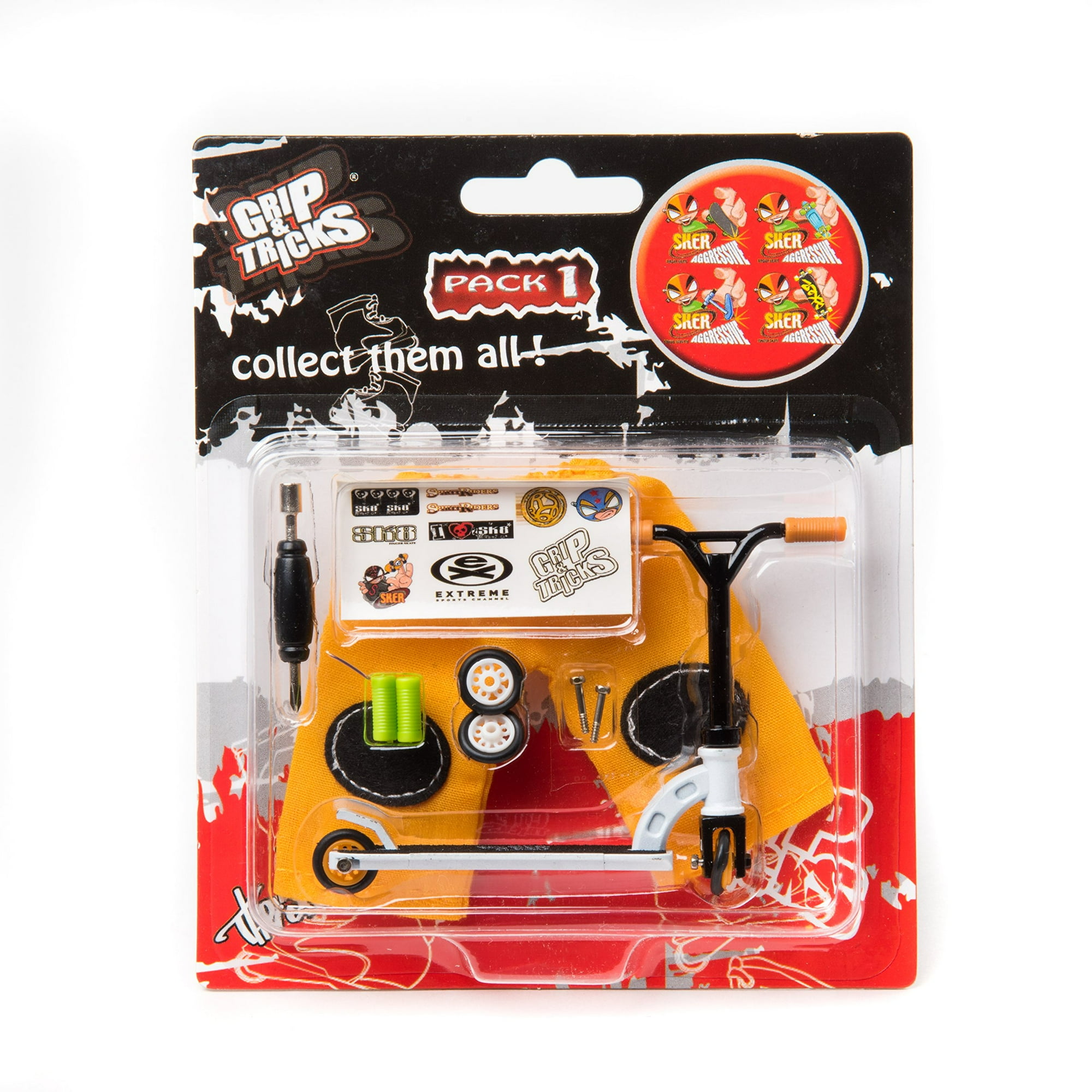 Click here for Ksmtoys Grip & Tricks Mini Pro Finger White Scoote... prices