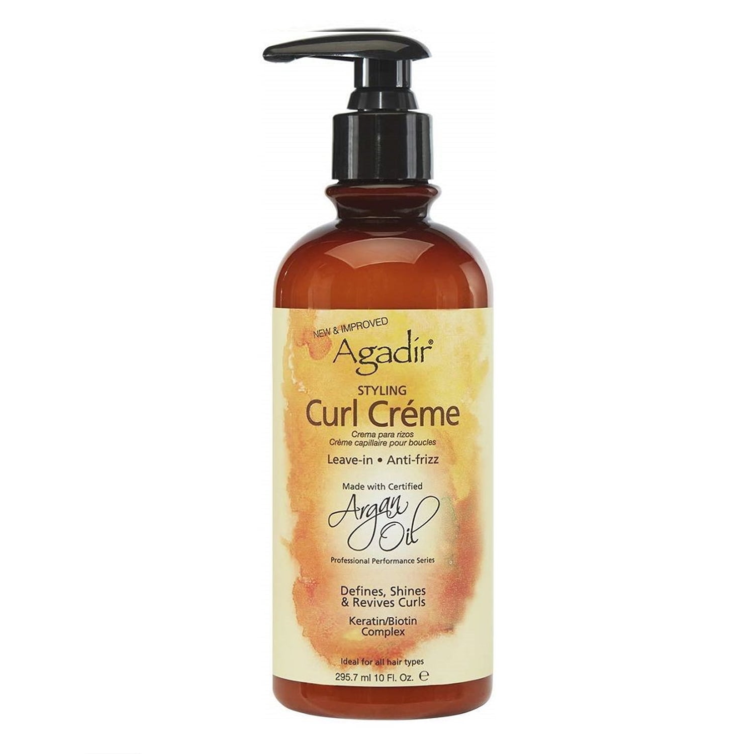 Agadir Argan Oil Styling Curl Creme 10 oz - Walmart.com
