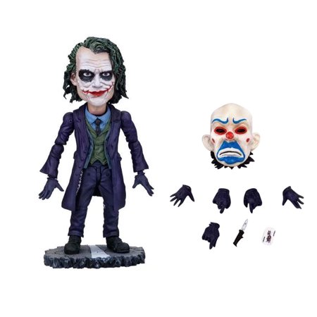Kids Toy Display Home Decor PVC Cartoon Joker Figure The Dark Knight ...