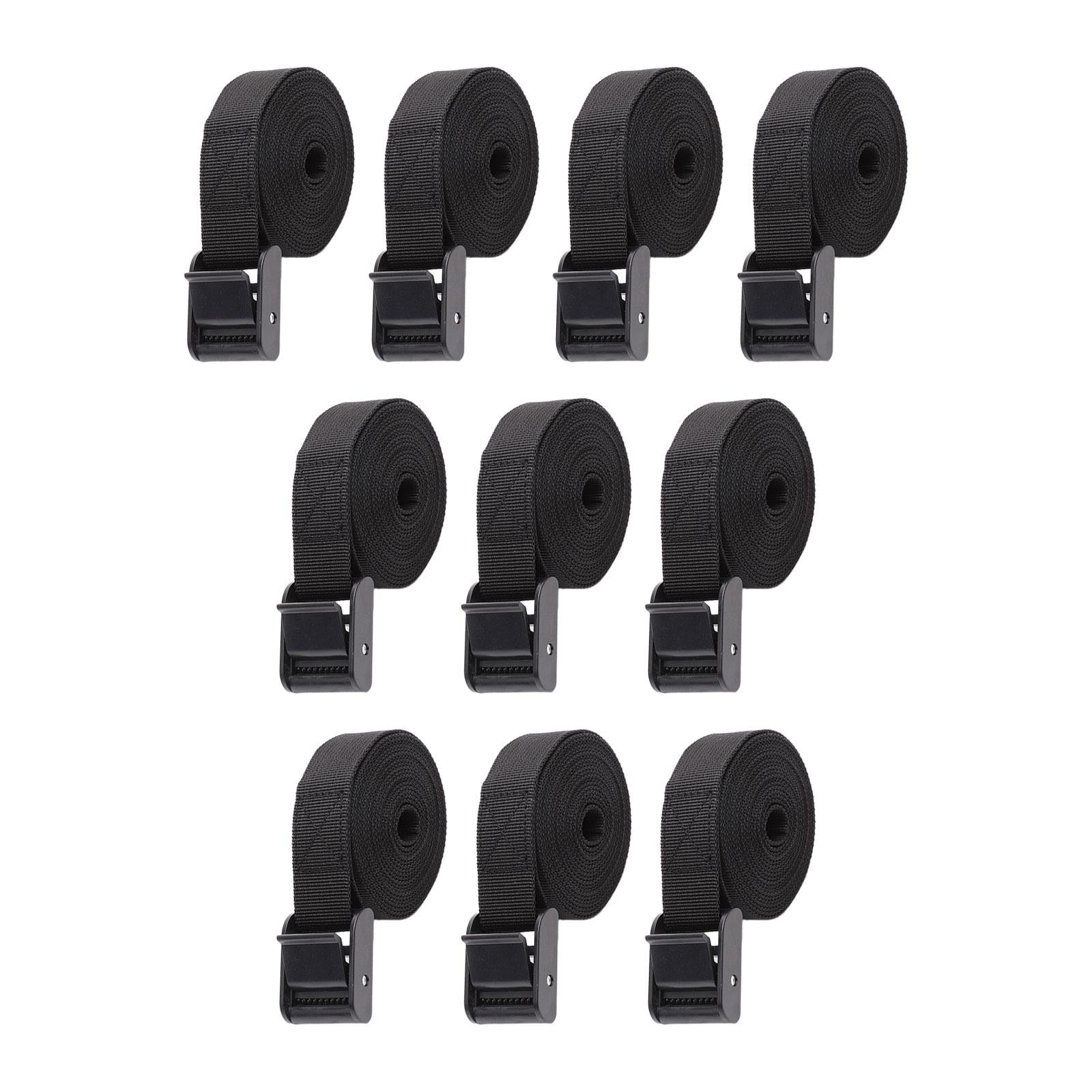 10Pcs Lashing Straps Tie Down Straps Tensioning Belts 25x500mm Quick ...