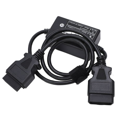 OB Cable,OBD2 Male to Female OBDII Extension Cable Diagnostic Plug ...