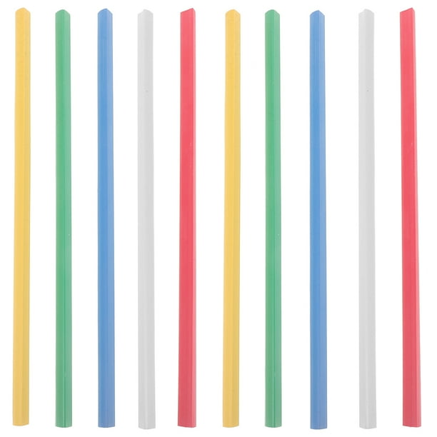 icolorfuled 50Pcs Bookbinding Slide Binders Spine Bars Slide Grip ...