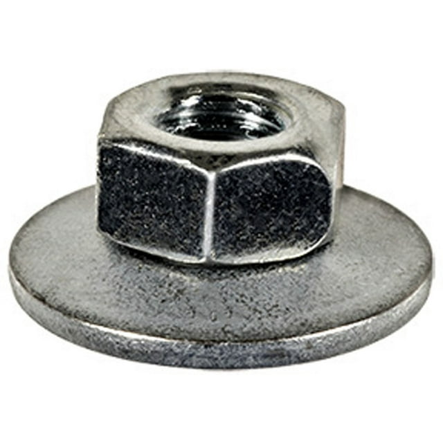 M6-1.0 Free Spinning Washer Nut Zinc & Yellow - Walmart.com