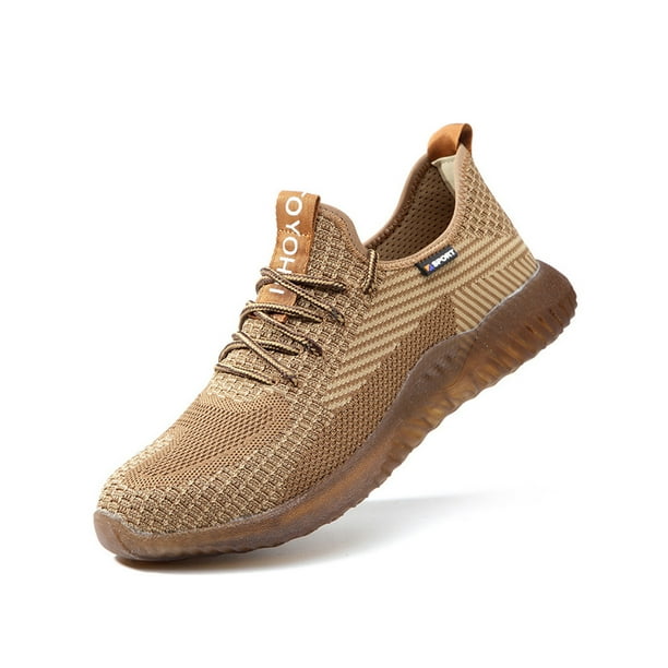 SIMANLAN Womens Comfort Running Shoe Slip Resistant Steel Toe ...