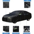 Car Cover for Sedan Waterproof All Weather Snowproof UV Windproof ...