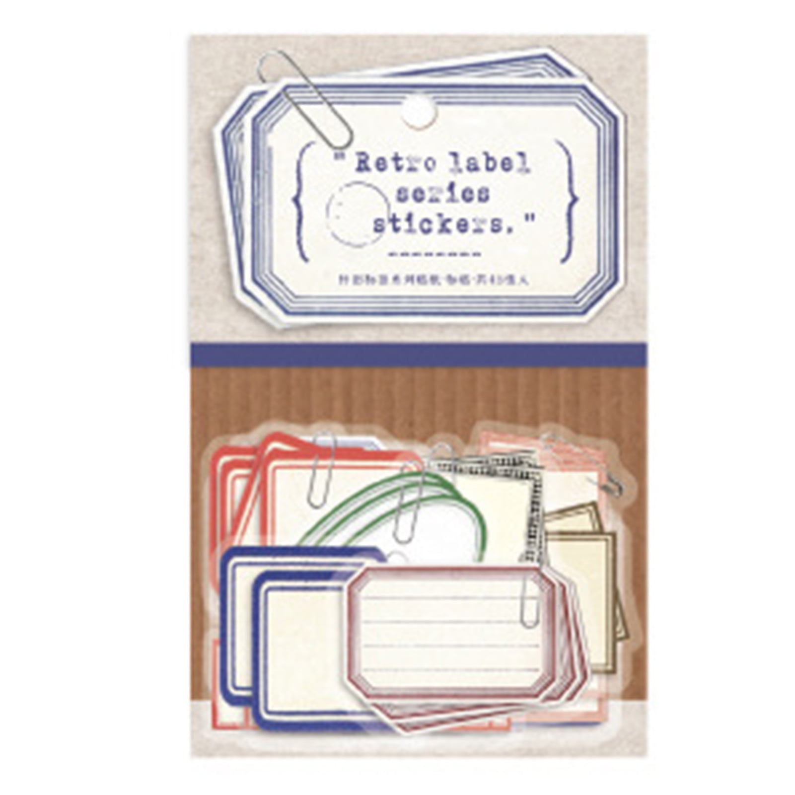 45-Piece Pocket Stickers- Clear Print, Easy to Write, Rich Patterns ...