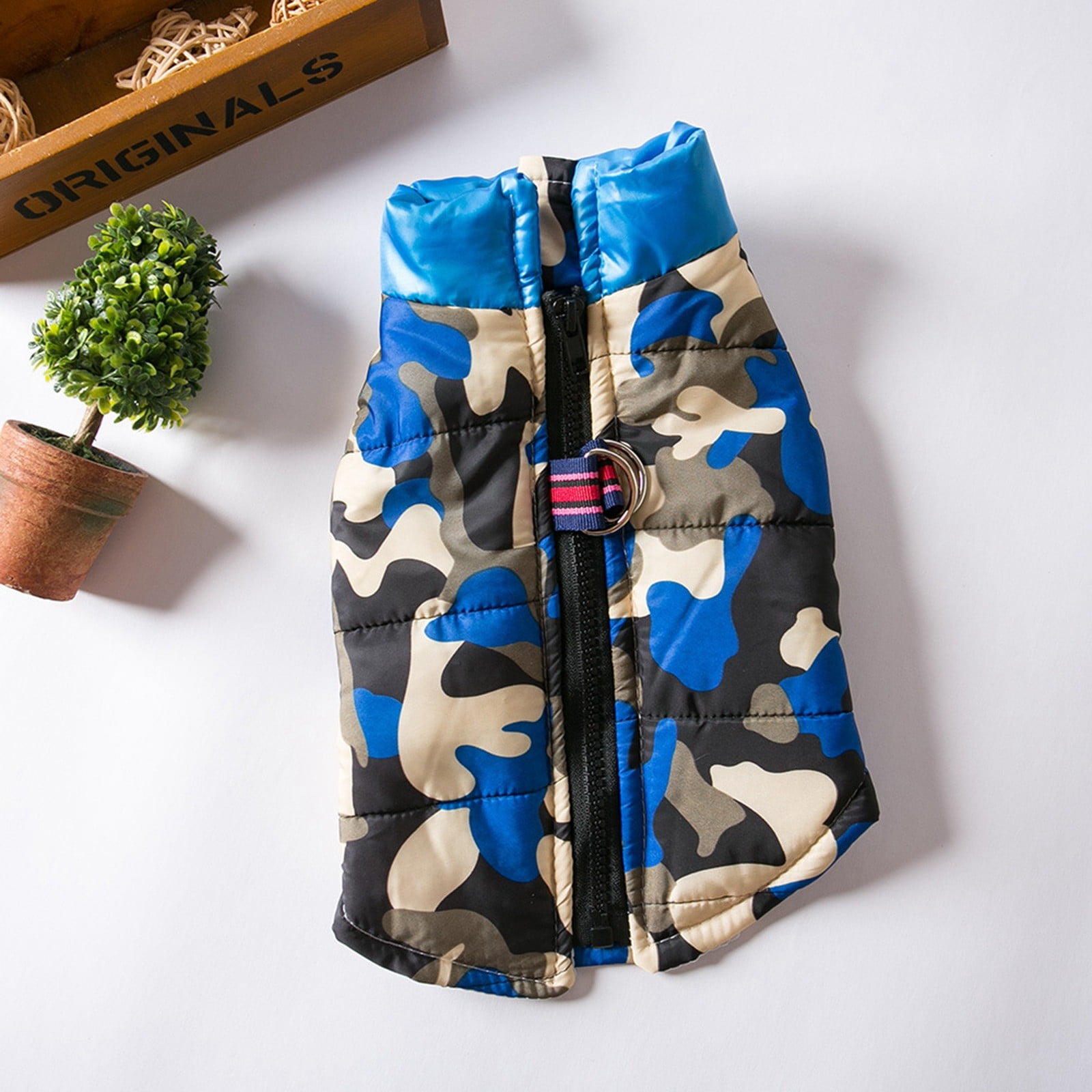 Click here for Vivavault Dog Winter Jacket Reversible Zipper Vest... prices