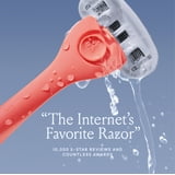 Billie Women’s Razor Kit - 1 Handle + 2 Blade Refills + Magnetic Holder ...