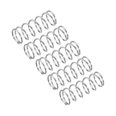 Compression Spring, 5 Pack 304 Stainless Steel, 2mm OD, 0.3mm Wire ...