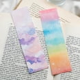 30 PCS Watercolor Paper Blank Bookmarks 1.9" x 7.8", White 140lb ...