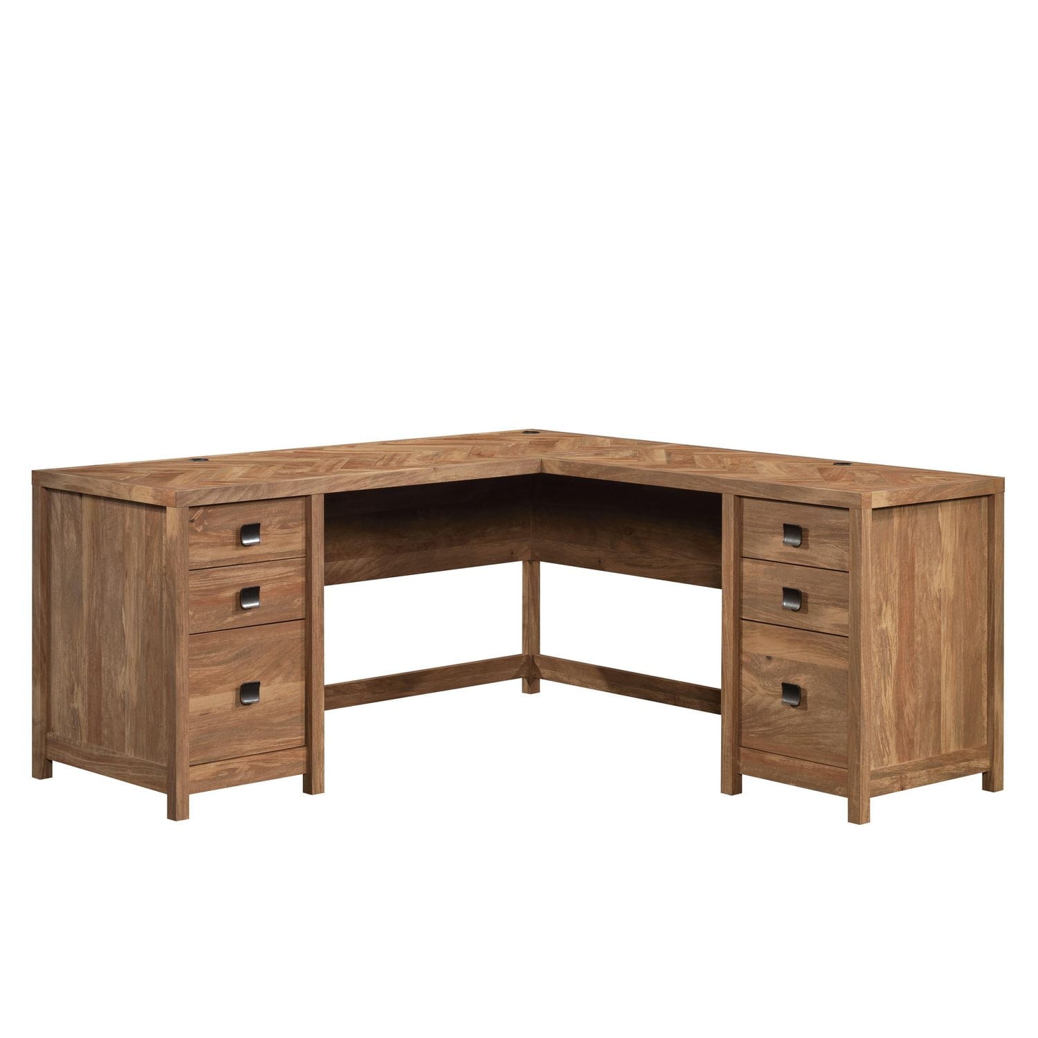 Click here for Sauder Cannery Bridge L-Desk  Sindoori Mango  4295... prices