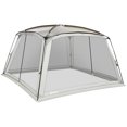 Outsunny Portable Outdoor Camping Screen Tent, 12' x 12' Screen House ...