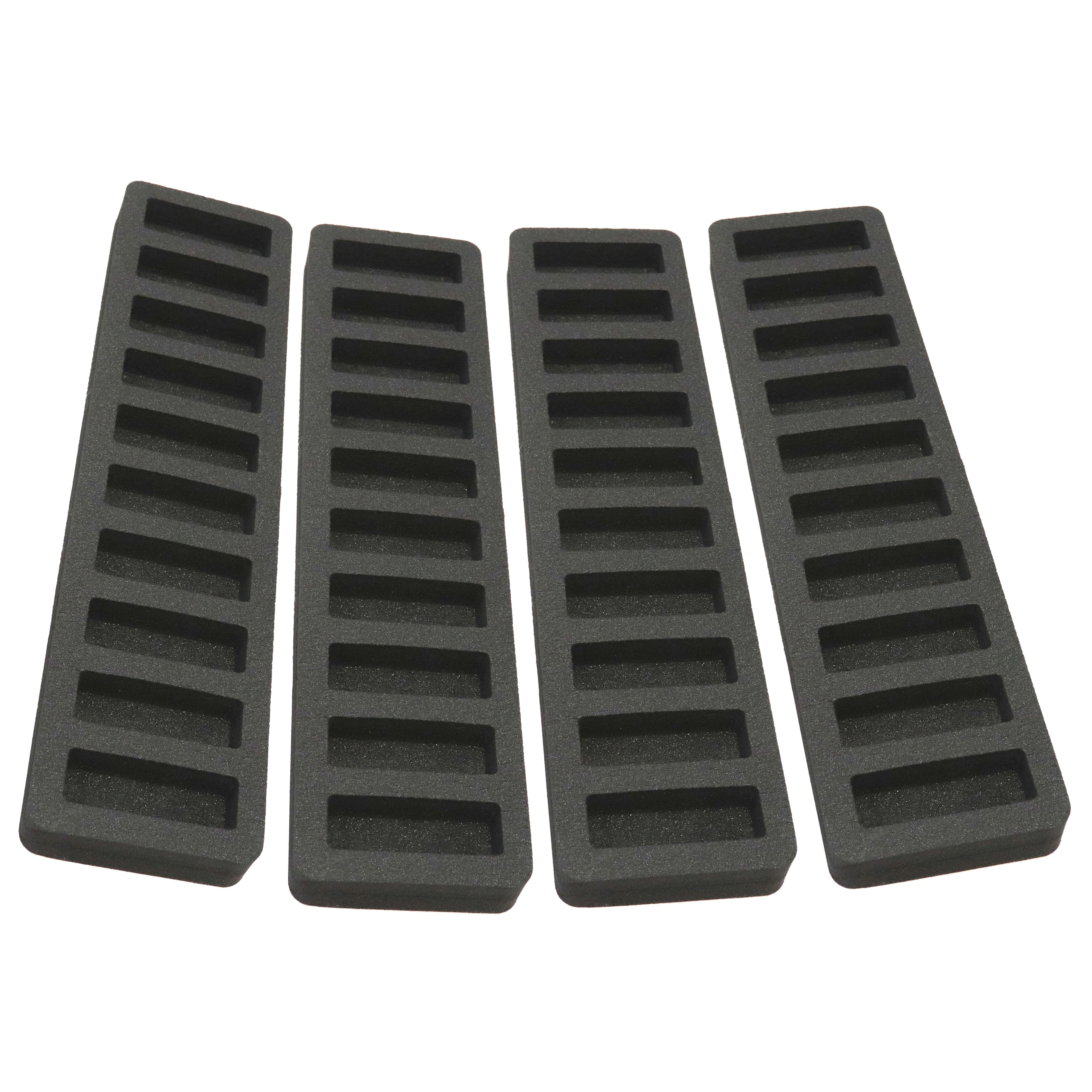 Polar Whale Set of 4 Rolled Coin Storage Organizers Tray Slim Holds ...