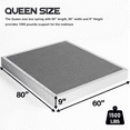 "ULIESC Queen Size 9"" Metal Box Spring, Sturdy Mattress Foundation ...