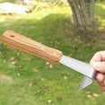 DIAEDGE Stainless Steel Bark Spud Debarking Hand Tool Garden Bark ...