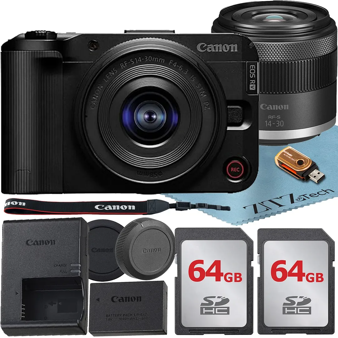 Click here for Canon Eos R50 V Mirrorless Camera With 14-30mm Len... prices