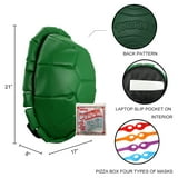 Teenage Mutant Ninja Turtles Shell Backpack With Masks & Pizza Pouch ...