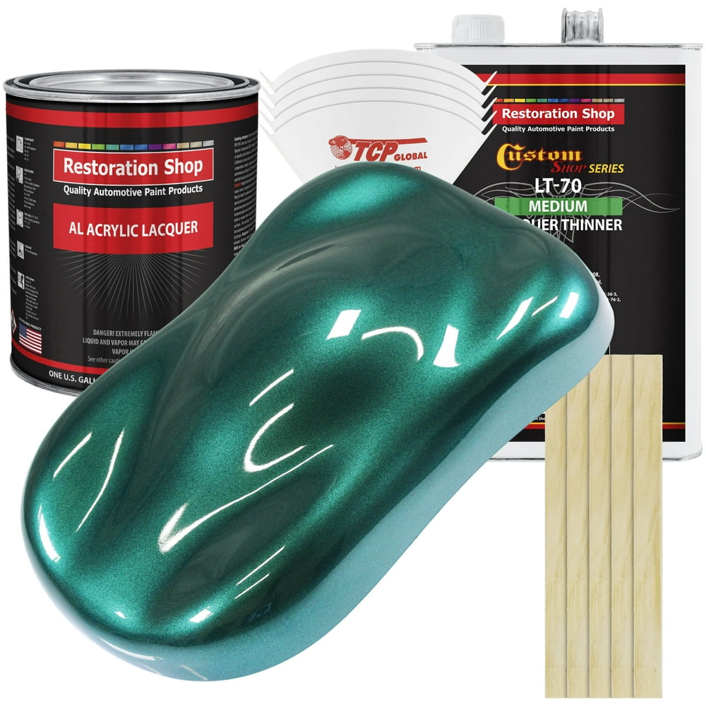 Restoration Shop - Dark Teal Metallic Acrylic Lacquer Auto Paint ...