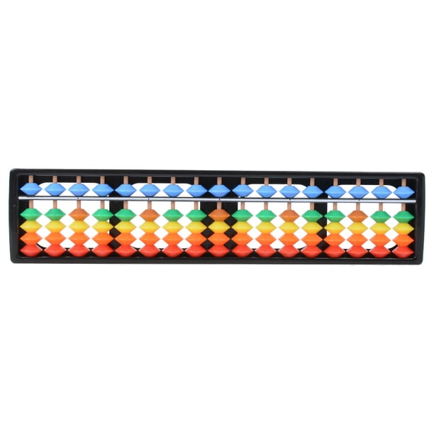Ábaco de plástico de 17 colores para niños, estudiantes, ábaco, ábaco ...