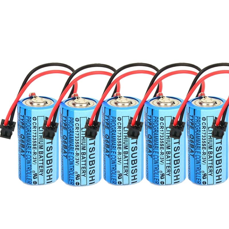 5 PCS 1800mAh CR17335SE-R 3V Q6BAT Non-Rechargable 3V Battery for ...