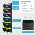 Homyfort Over the Door File Organizer, Hanging File Folders, Wall ...