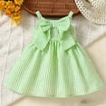 Baby Girls 0-9 Months Striped Sleeveless Dress Bow Detail Princess ...