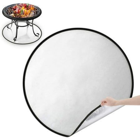 Fire Pit Mat, 36 Inch Fire Pit Pad Resistant Protector Grill Mat, Fire ...