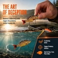 2026 Lifelike Fishing Lures for Freshwater and Saltwater, Multi Jointed ...