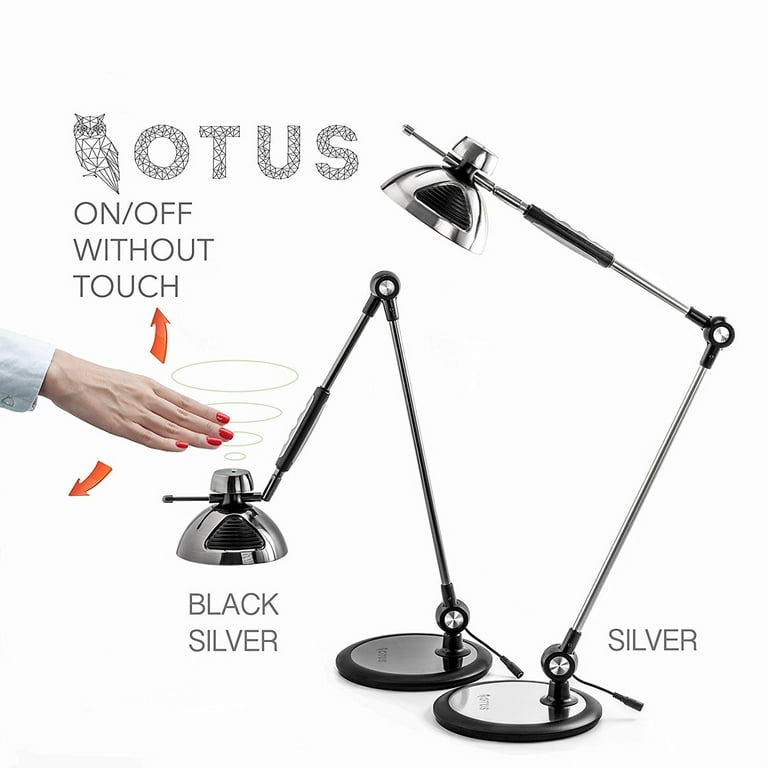 Architect Desk Lamp Gesture Control Otus Metal Swing Arm Dimmable LED Lamp T