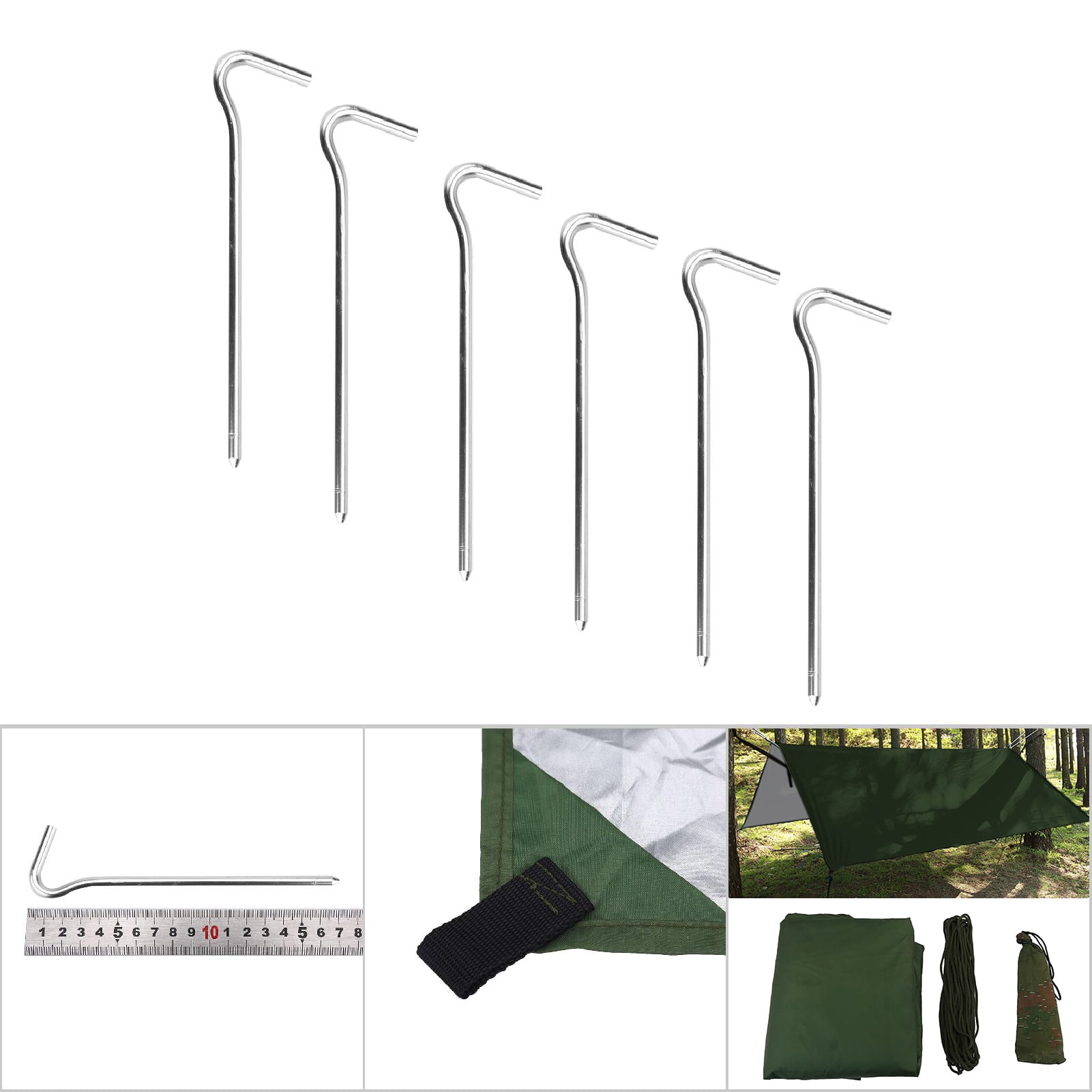 Click here for Lyumo Camping Tarp Tent  Waterproof Rain Tarp Tent... prices