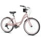 Kent Bicycles 24-inch Bayside Ladies 7-Speed Cruiser Bicycle, Pink ...