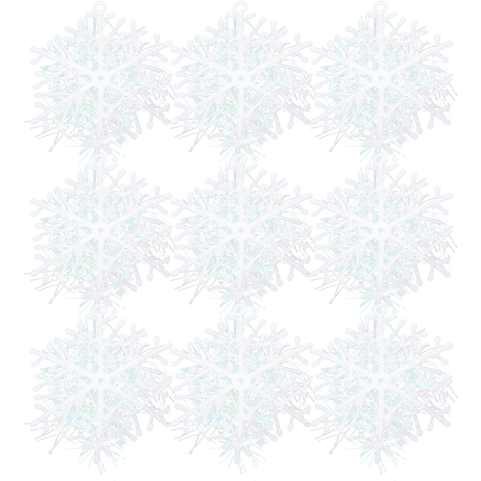 Click here for Cosmobetty 60pcs Christmas Snowflake Ornaments Plu... prices