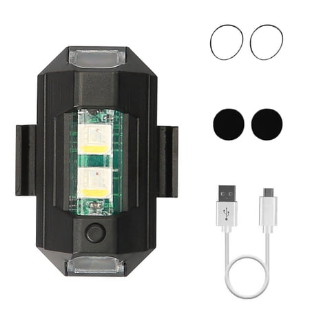 Top-Max LED Strobe Light 7 Colors Motorcycles Bicycle Night Warning ...
