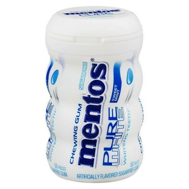 Mentos, Pure Fresh, Gum, Sugar Free, Fresh Mint (Pack of 3) - Walmart.com