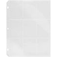 Black Duck Trading Card Protector Sheets 9 Pocket Pages Hold 450 Cards ...