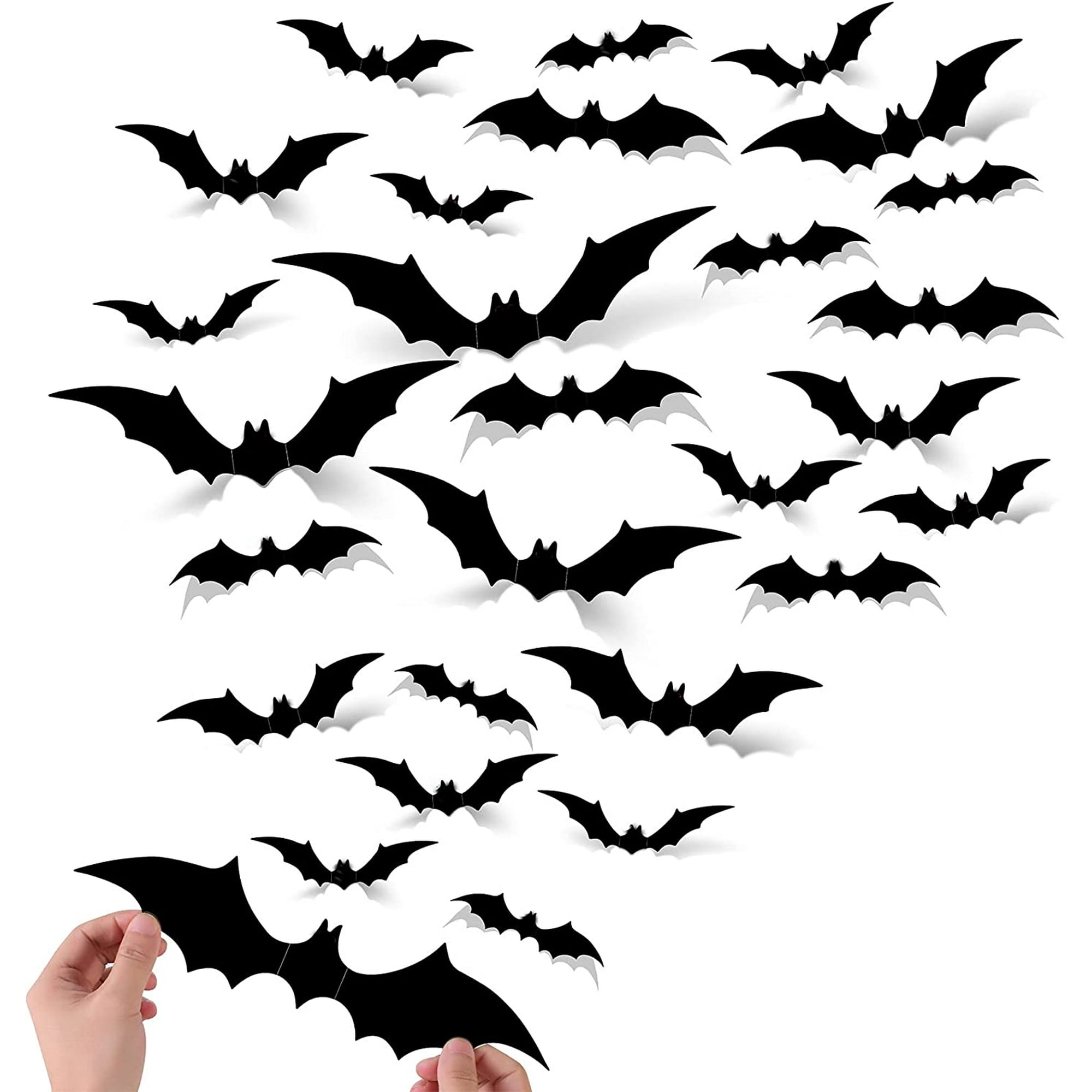 Click here for Ciuitoa Halloween 3d Bats Wall Decor 88pcs Bats St... prices