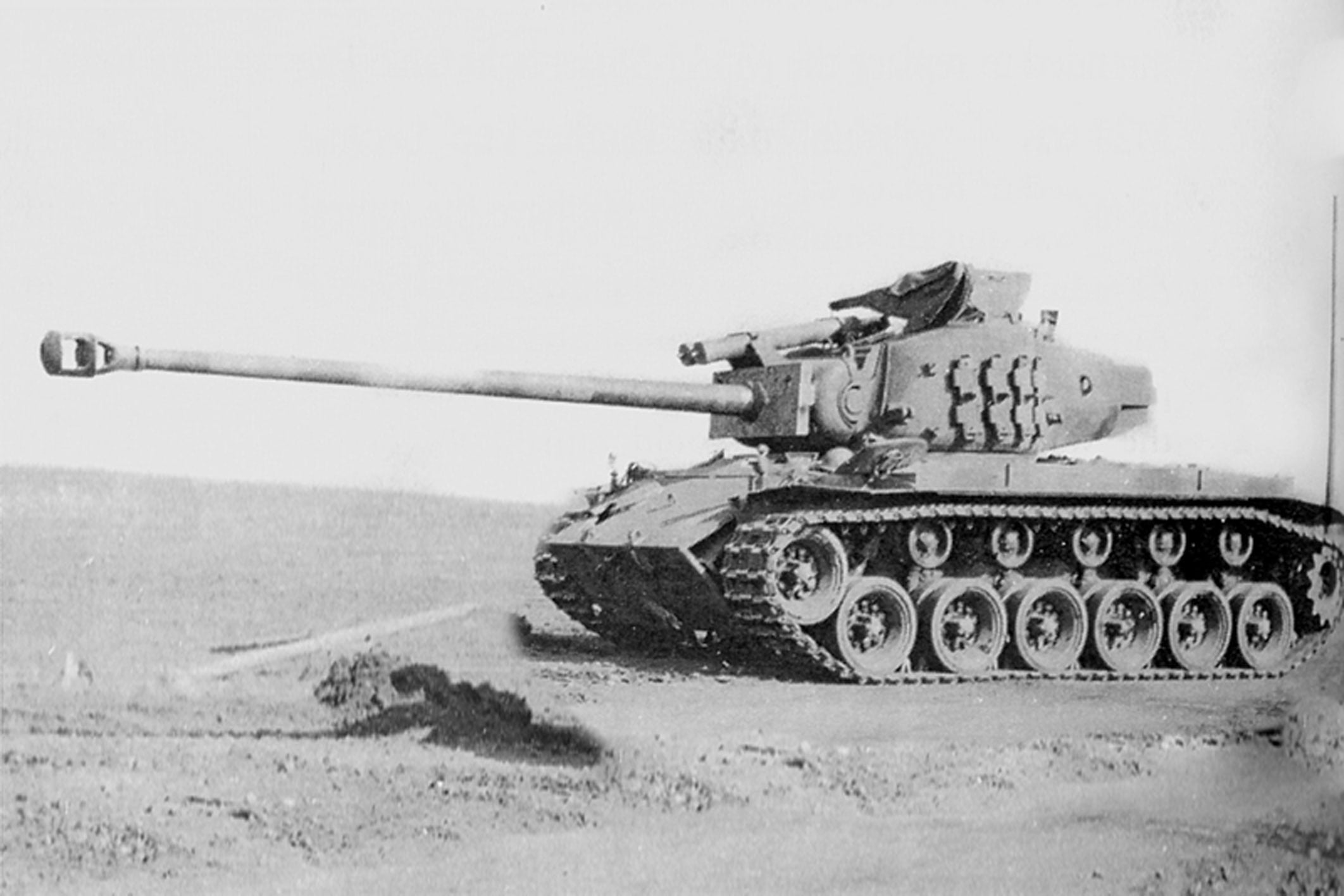 24x36 gallery poster, M26 Super Pershing tank after arriving in Europe - Walmart.com