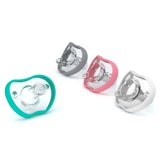 Nanobebe Flexy Newborn Pacifier 0-3m Teal Ergonomic Skin-like Silicone ...
