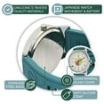 OWLCONIC Teal Kids Watch - Analog Time Teaching for Kids Learning Time ...