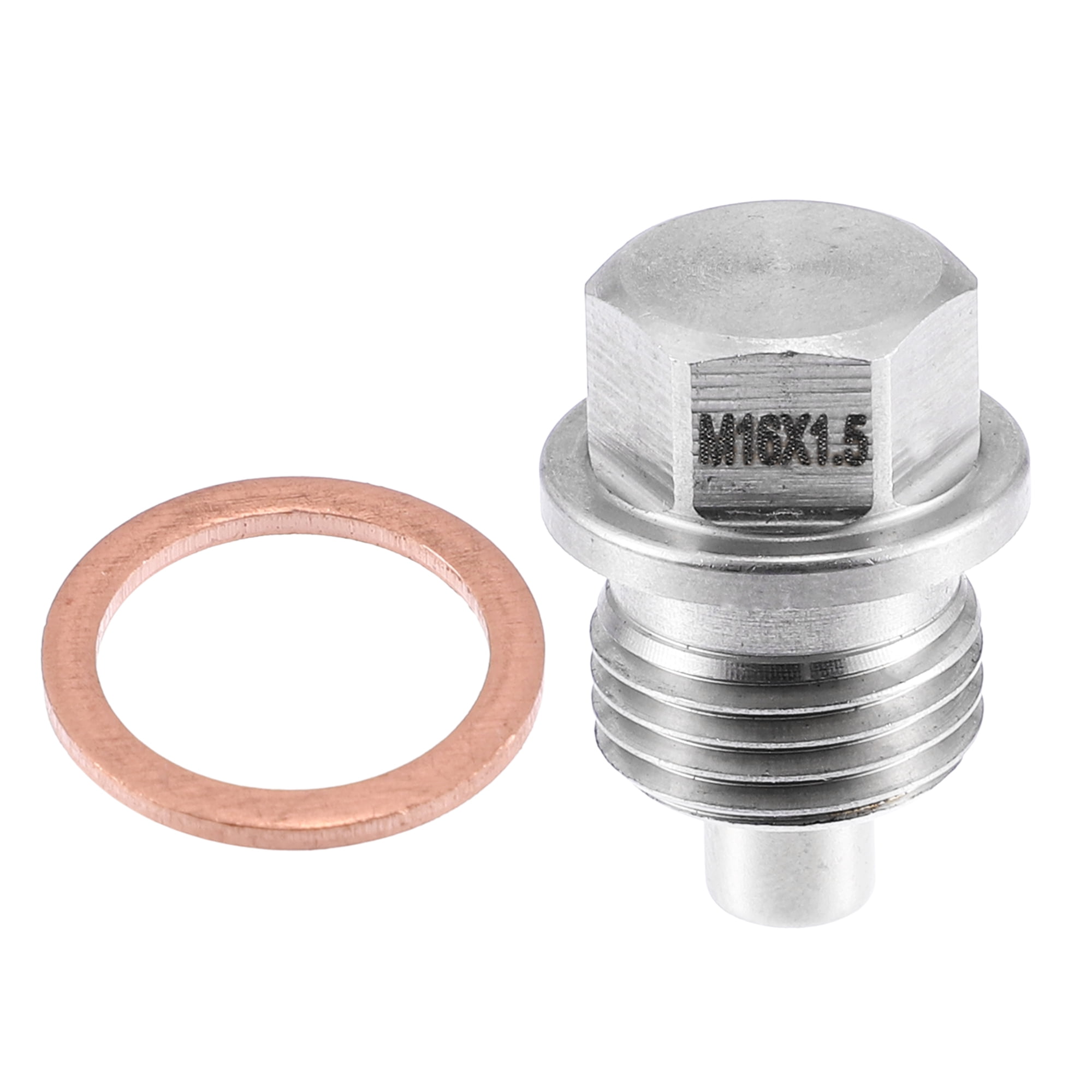 Unique Bargains Vehicle Engine Magnetic Oil Drain Plug M16x1.5 ...