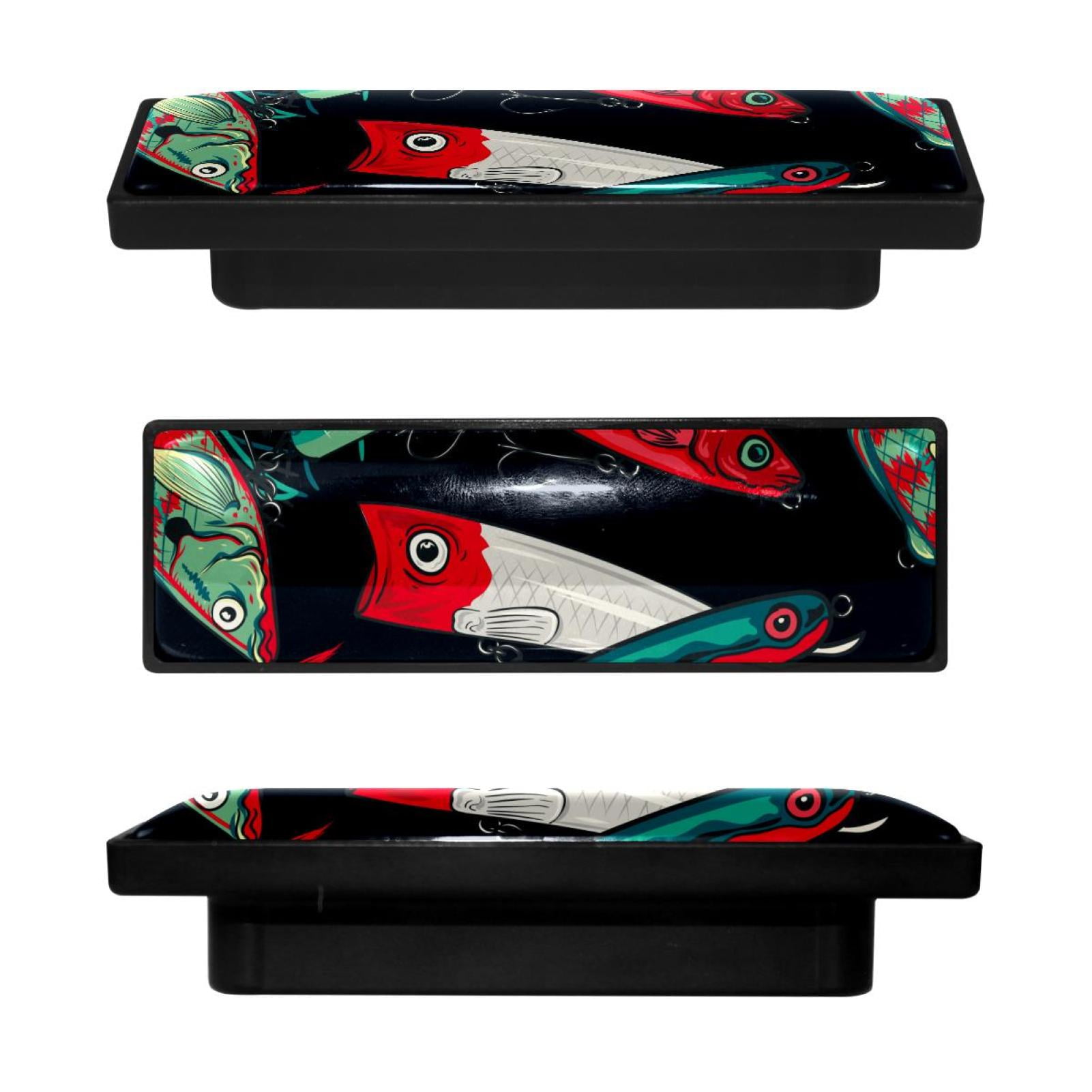 4 Pcs Rectangle Cabinet Handle Cupboard Knob Drawer Pulls Handle Red ...