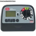 4 Station Indoor Irrigation Sprinkler Timer LCD Panel Garden Water ...