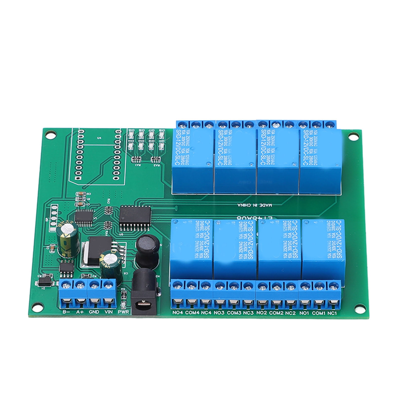 Low Level Relay Switch, 6 Commands Less Interference DC 12V 8 Channel ...
